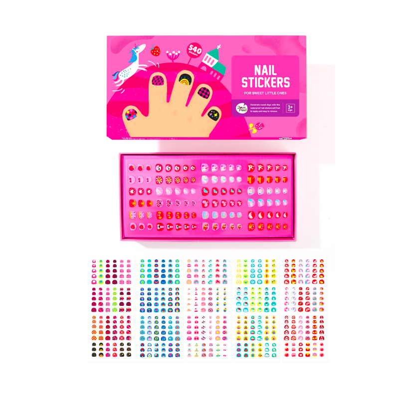 Jar Melo Kids Friendly Nail Stickers– Best4Kids